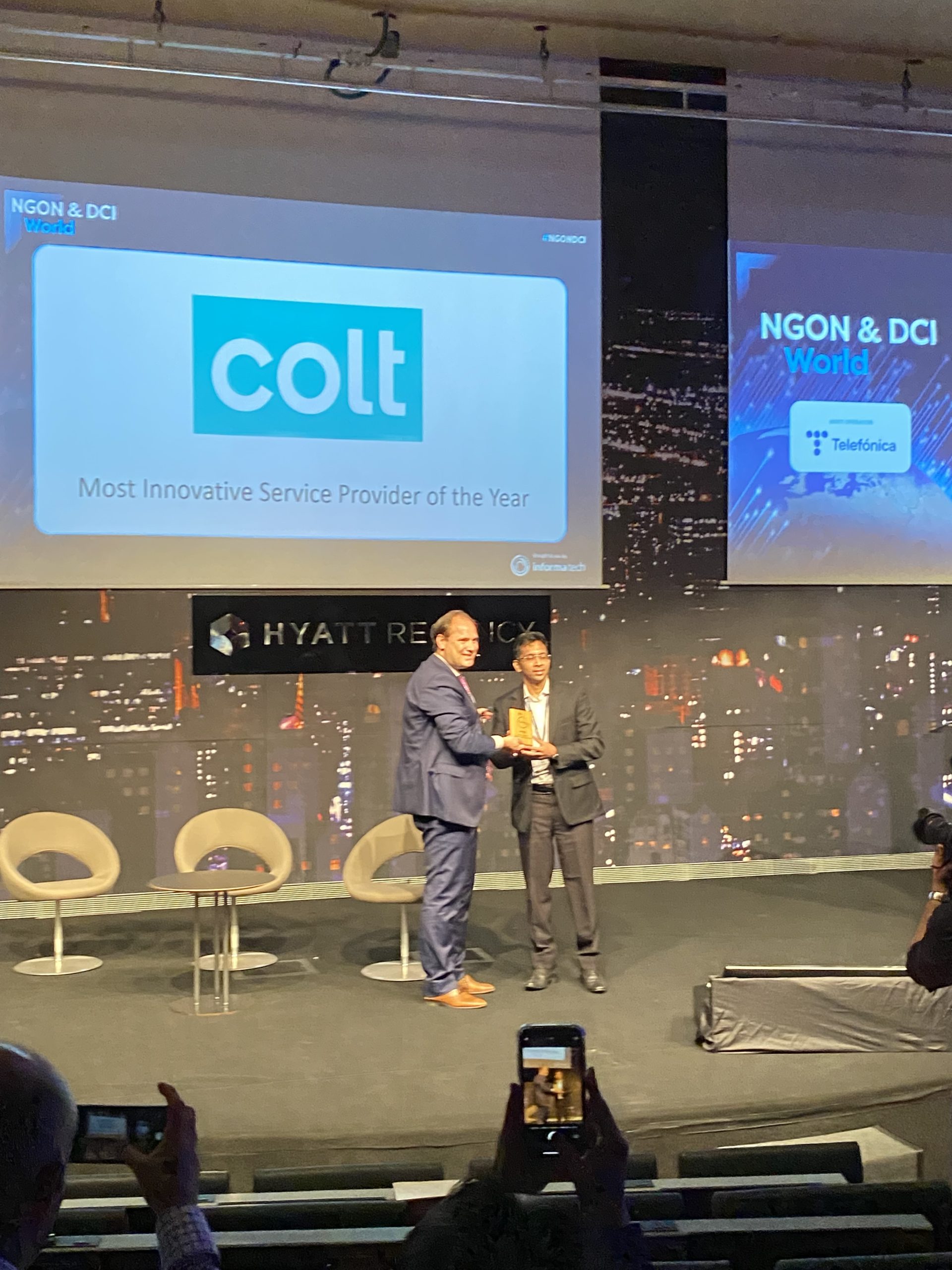 Colt named Most Innovative Provider at NGON & DCI Awards - Colt ...