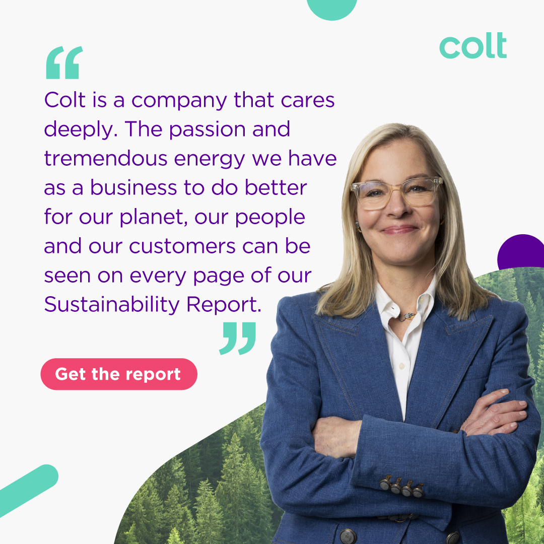 Colt releases latest sustainability report tracking progress against ...