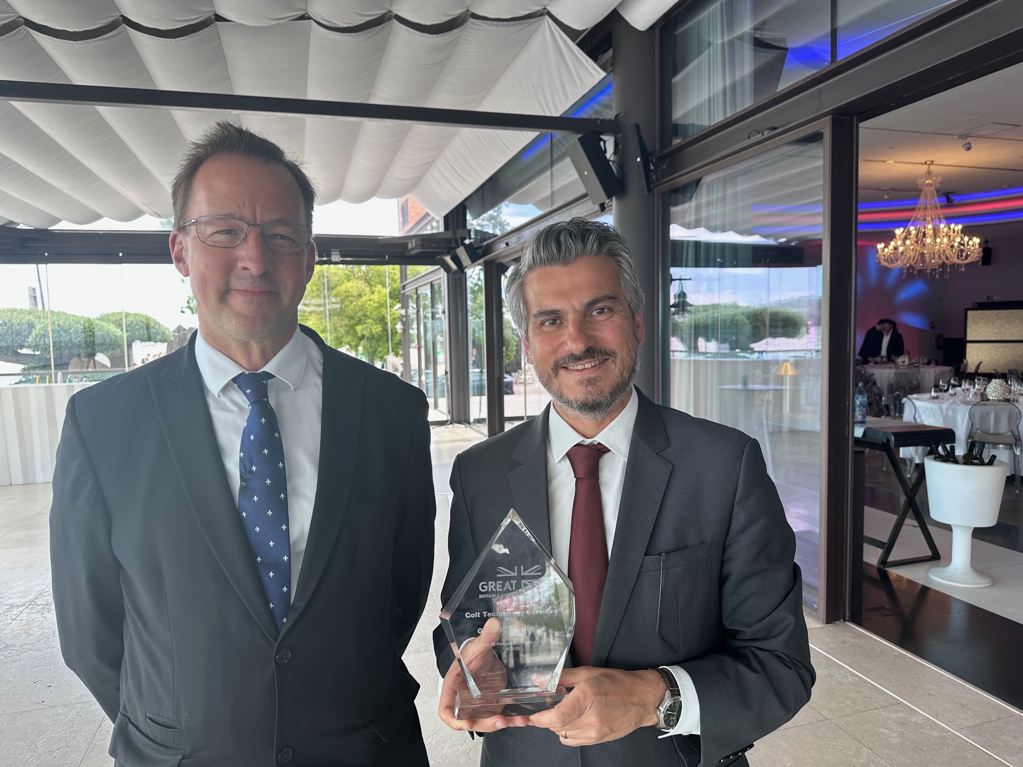 Colt wins “Growth Excellence Award” at UK-Portugal Business Awards ...